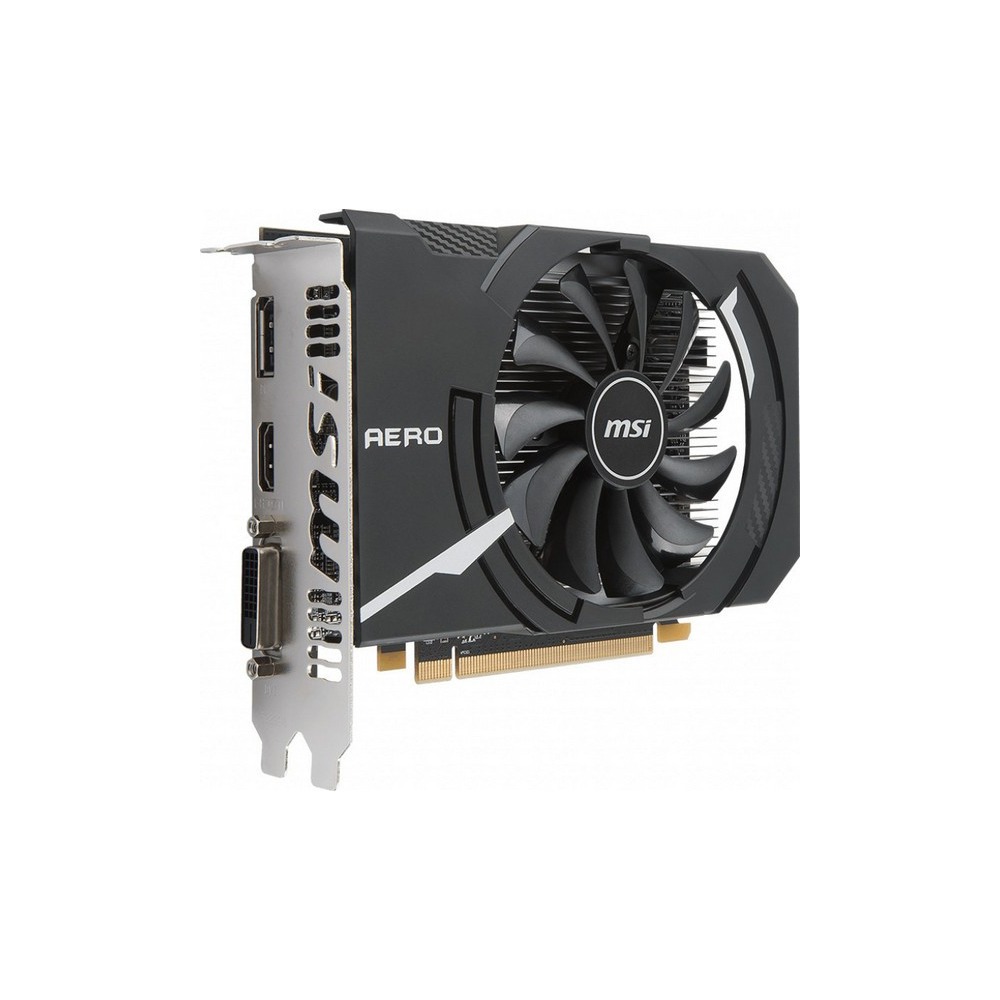 Купить Видеокарта MSI RX 550 4GB (RX 550 AERO ITX 4G OC) в Москве