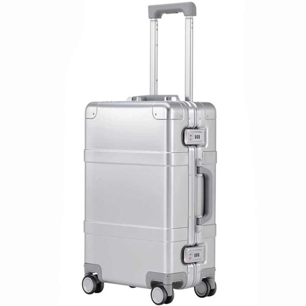 Купить Чемодан NINETYGO Metal Luggage 20 серебристый в Москве