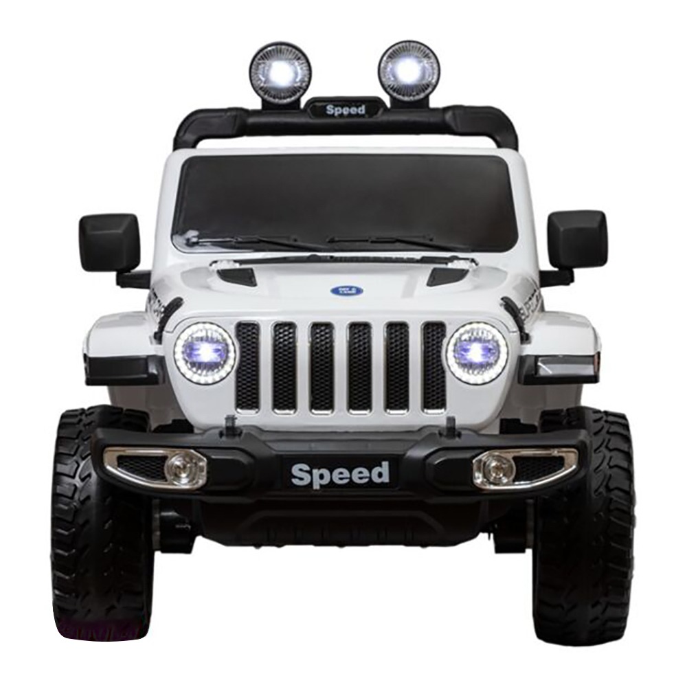 Купить Детский электромобиль Toyland Jeep Rubicon YEP5016 белый в Москве