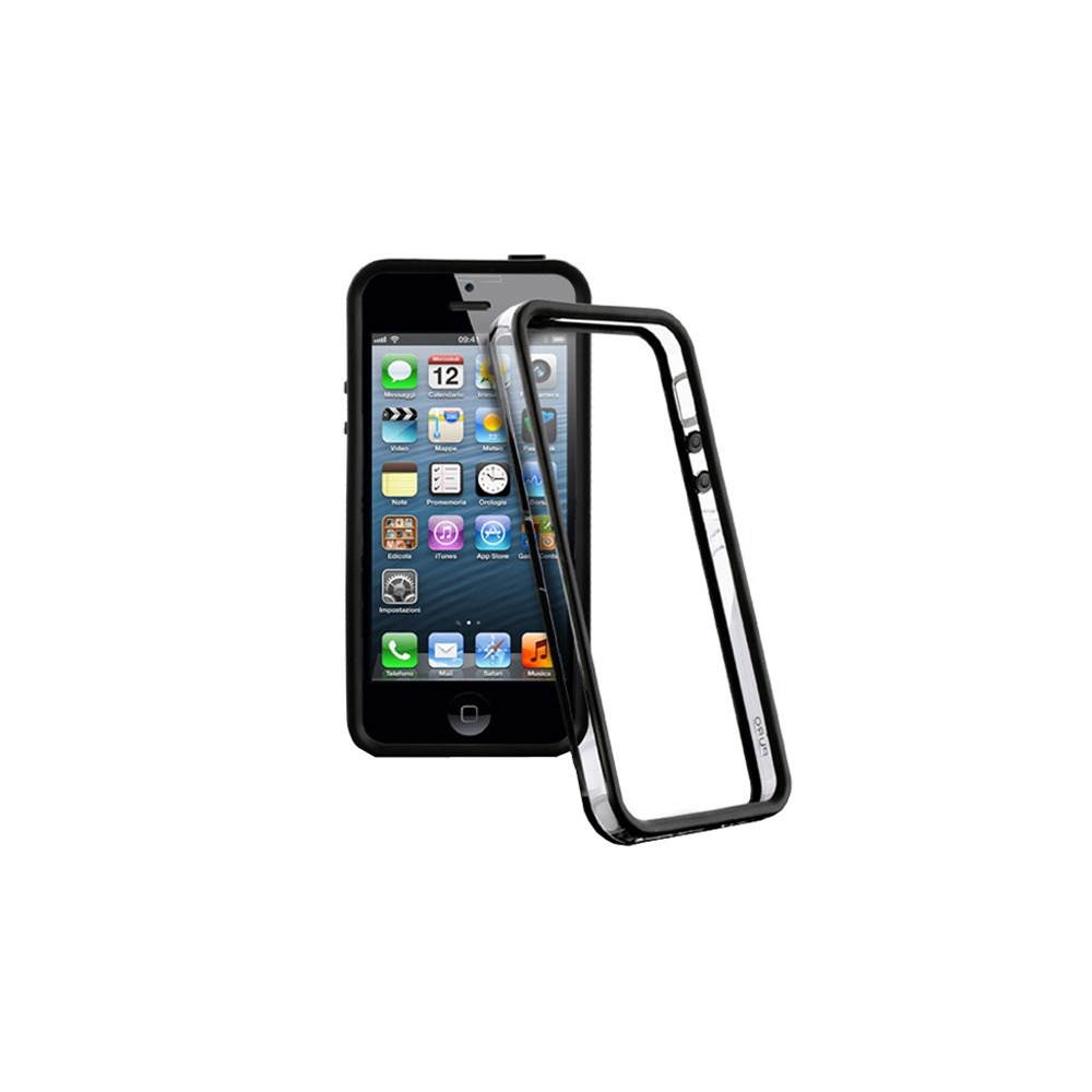 Купить Чехол Puro Bumper Transparent черный (IPC5BUMPER1) в Москве