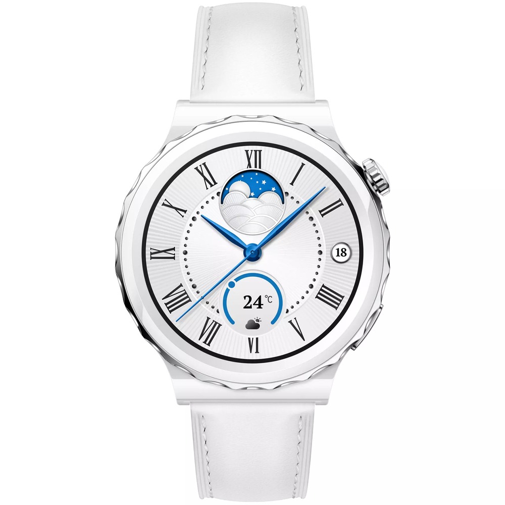 Купить Смарт-часы Huawei Watch GT 3 Pro белые (FRIGGA-B19V) в Москве