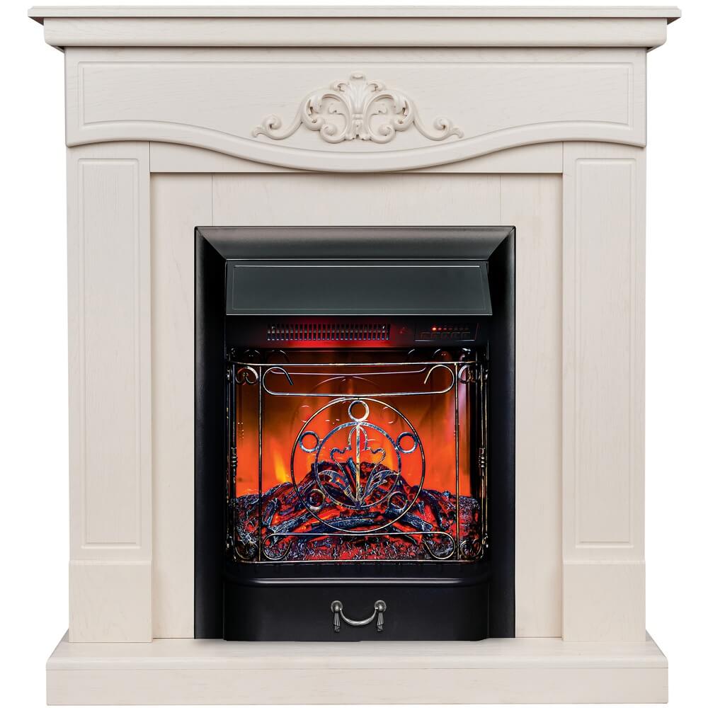Купить Каминокомплект RealFlame Junona STD/EUG WT+Majestic LUX BL в Москве