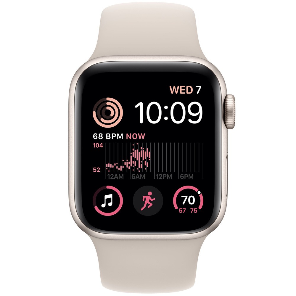 Купить Смарт-часы Apple Watch SE 40 мм 2022 сияющая звезда, S/M ...