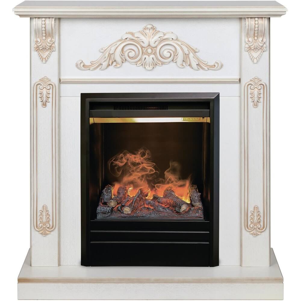 Технические Характеристики Камин RealFlame Anita STD/EUG WT + 3D Olympic | Москва