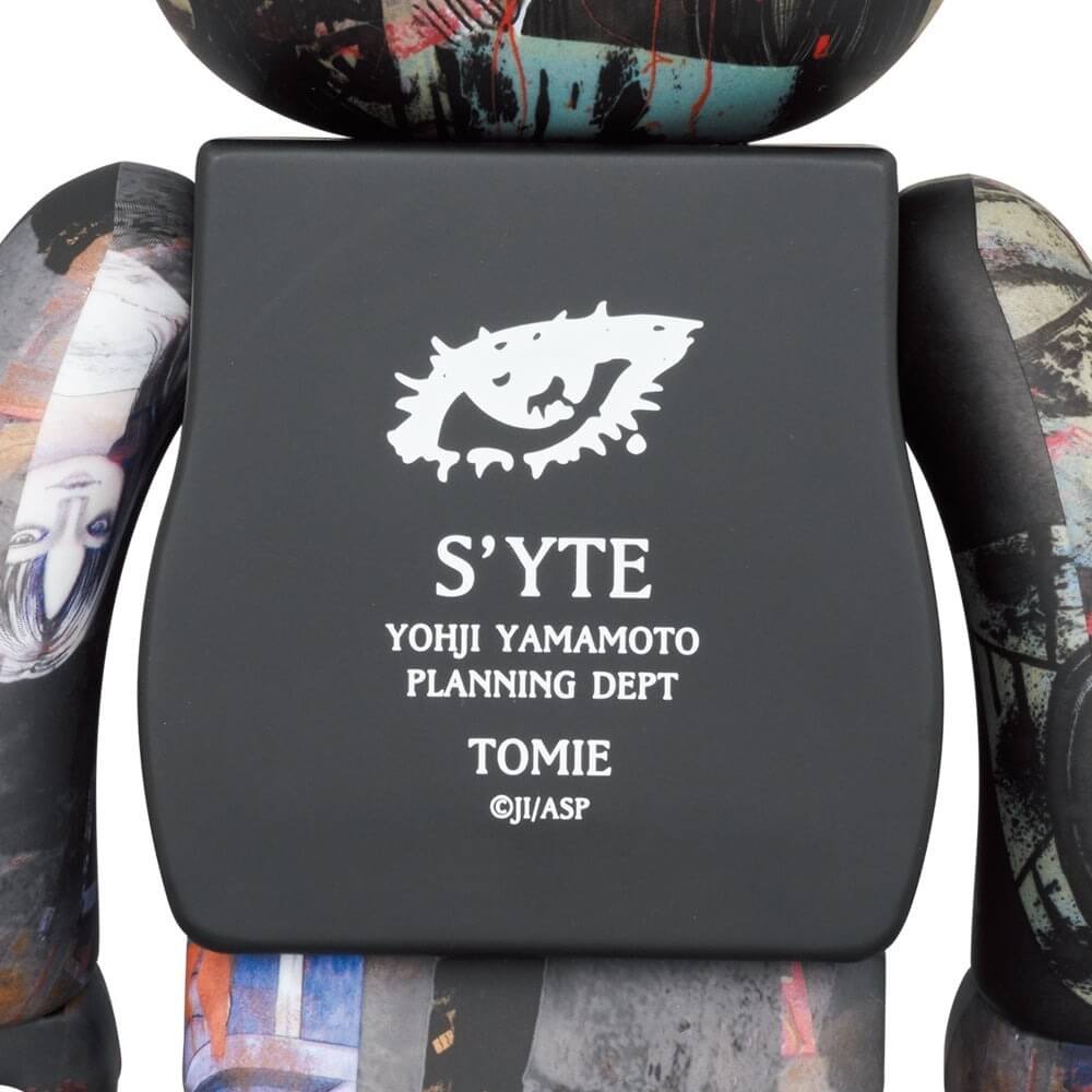 Купить Фигура Bearbrick Medicom Toy S\'yte X Junji Ito Tomie 400% and ...