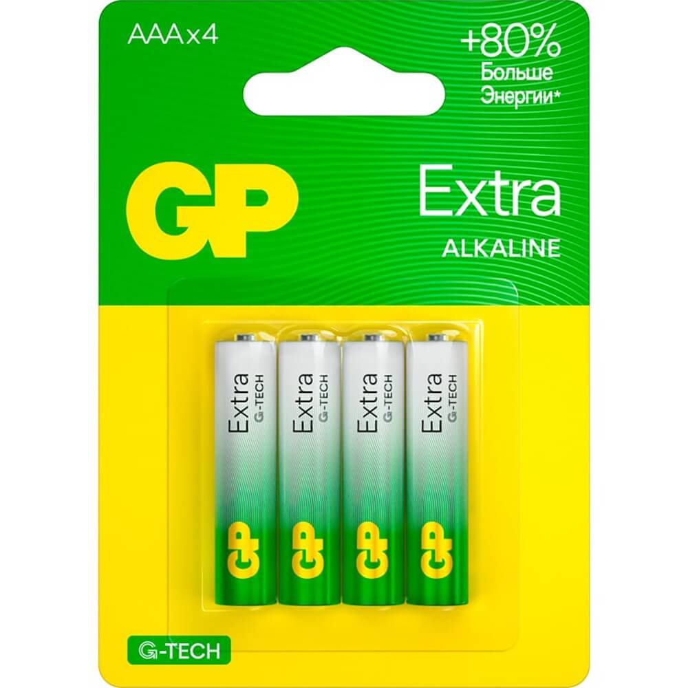 Купить Батарейка GP Extra Alkaline 15AXA21-2CRSBC4 (4 шт) в Москве
