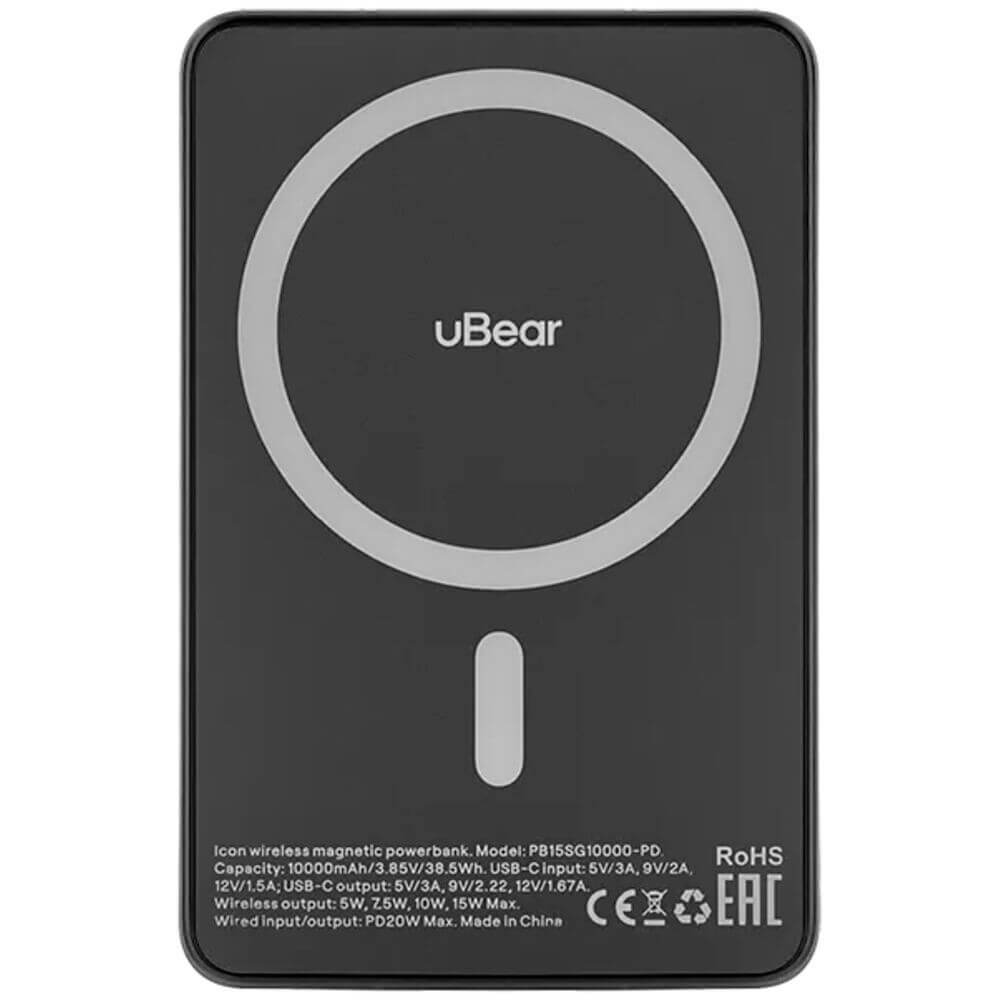 Технические Характеристики Внешний аккумулятор uBear Icon Magnetic ...