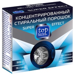 Купить Концентрированный стиральный порошок Top House Super effect 0.9 ...
