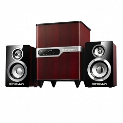 Купить Колонки Crown CMS-440 wood 2.1 в Москве