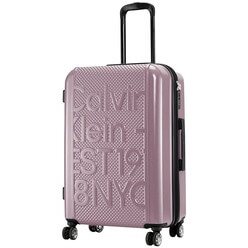 Купить Чемодан Calvin Klein Est. In NYC M серо-розовый в Москве