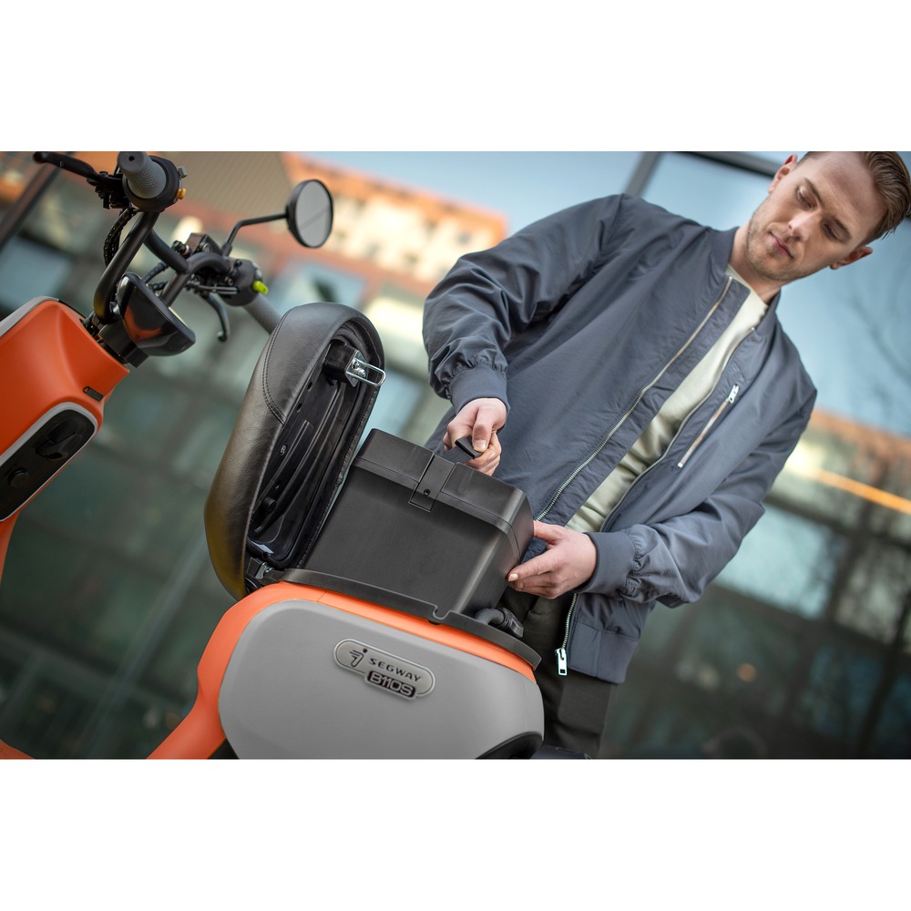 Купить Электромопед Ninebot By Segway B110S Dark Grey-White в Москве